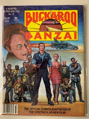 Marvel Comics Super Special #33 Buckaroo Banzai 8.5 (1984) | eBay