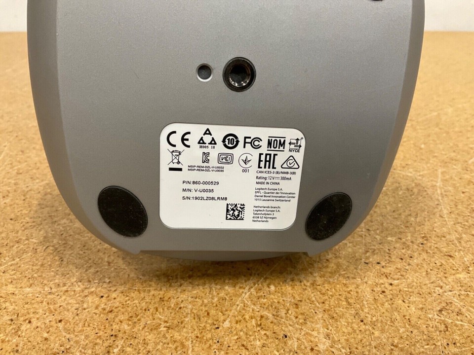 Logitech V-U0035 Pro Conference Camera 860-000529 HD AS IS NOT TESTED ...