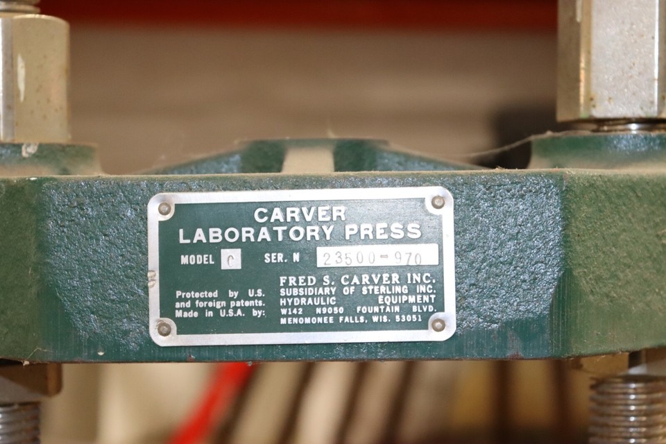 Carver Model C Lab Press | eBay