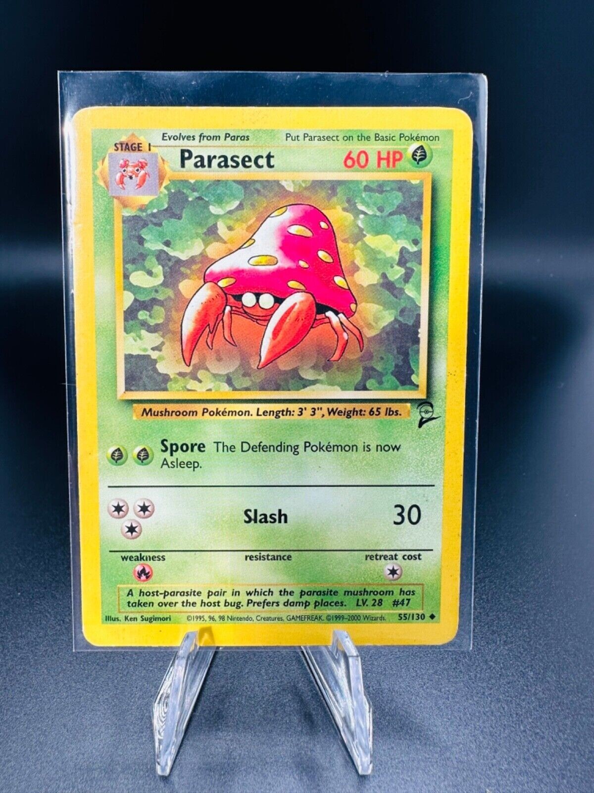 Pokemon TCG - Parasect 55/130 - Base Set 2 2000 | eBay