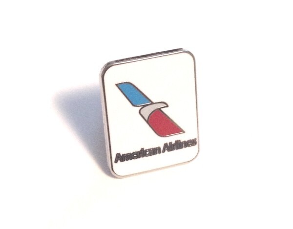 American Airlines New Livery Replica Logo Tack Lapel Pin Pilot Flight ...