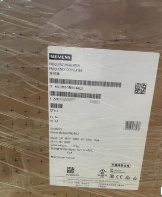 New SIEMENS 6SL3210-1PE31-8AL0 6SL3210 1PE31 8AL0 (12 months warranty ...