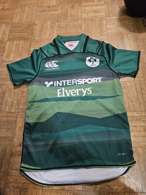 Ireland Rugby IRFU Canterbury Jersey Green Size Small Irish | eBay