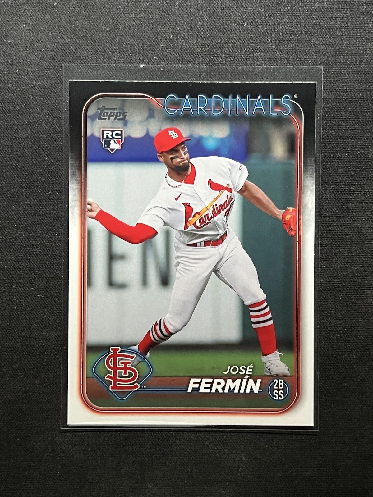 2024 Topps 305 Jose Fermin St. Louis Cardinals Rookie Baseball Card | eBay