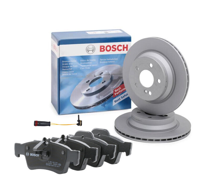 Bosch Rear Brake Kit 300mm BD929 fits Mercedes E-class S212 E 350 (212. ...