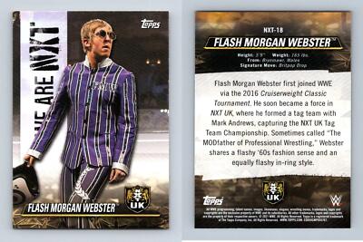 Flash Morgan Webster #NXT-18 WWE NXT 2021 Topps We Are NXT Trading Card ...