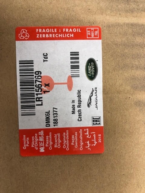 Genuine Range Rover Evoque / Velar Upper Touch Screen LR156769 | eBay UK