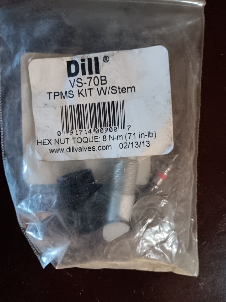 TPMS Valve Stem-Base Dill VS70B | eBay