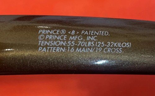 Prince™ Tennis Racket TOURNAMENT WIDEBODY OVERSIZE NO. 5 | eBay