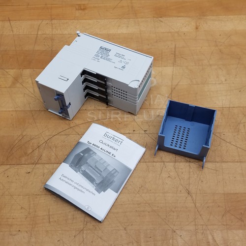 Burkert 00171943 For Typ 8650 Airline Ex Electrical and Pneumatic PLC ...