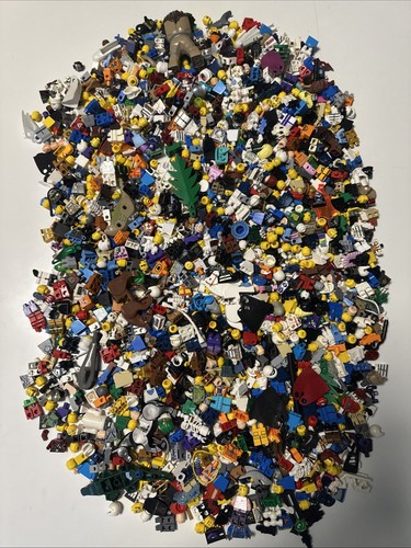 Damaged LEGO Minifigure Parts Lot – Broken/Cracked/Scuffed – Read – 3Lb ...