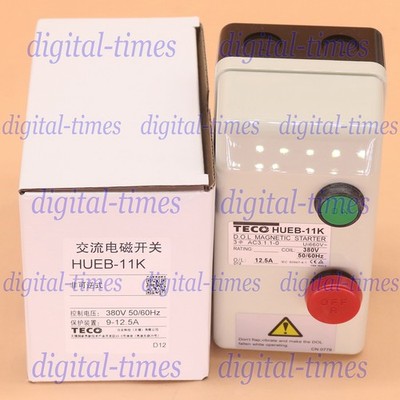 Brand New TECO HUEB-11K 9-12.5A 380V Control Motor Magnetic Starter#LJ ...