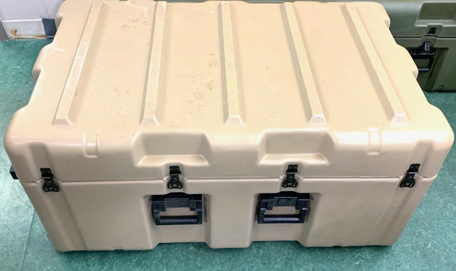 Hardigg Tan Military 3.5' Storage Box with compartments | eBay