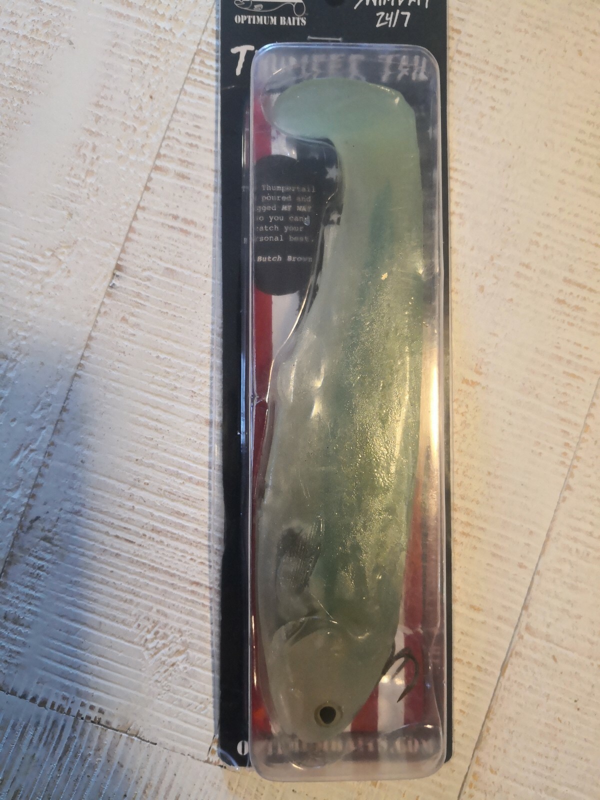 Butch Brown Thumper Tail 9" Swimbait | eBay