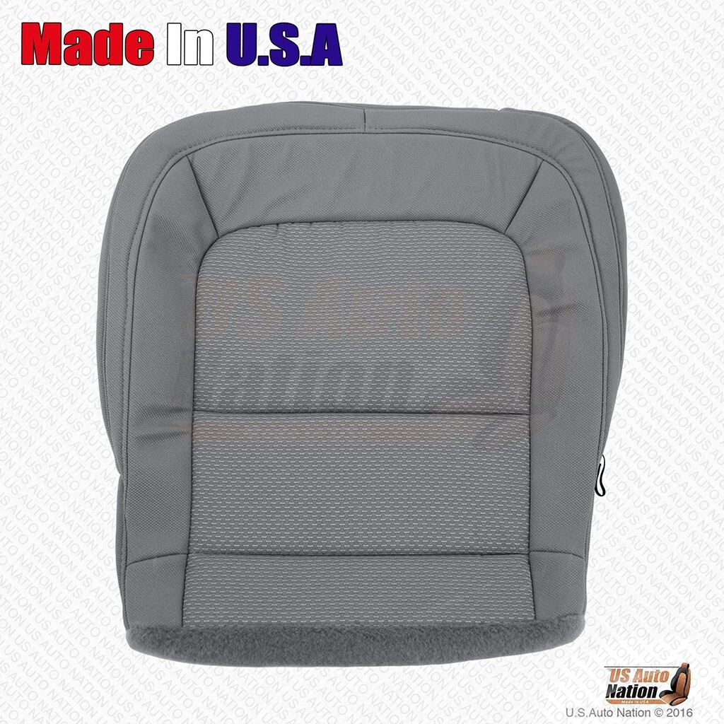 2015 2016 2017 Chevy Colorado Front Driver Bottom Cloth Seat Cover Dark ...
