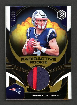 2019 Panini Elements Jarrett Stidham Radioactive Rookie Patch RC #RR37 ...