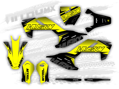 Graphics Kit fits Husqvarna TC 50 TC50 2017 2018 2019 2020 2021 2022 ...
