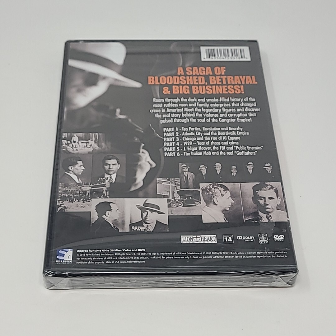 Gangster Empire Rise Of The Mob (2013 WS 2-Disc DVD) Coby Batty TV Mini ...