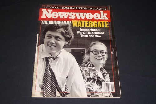 1998 OCTOBER 19 NEWSWEEK MAGAZINE - BILL & HILLARY CLINTON FRONT COVER ...