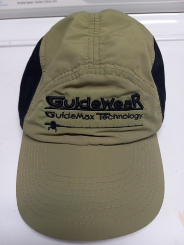 Guidewear Cabela’s Khaki Adjustable Fishing 5 Panel Hat Cap Free ...