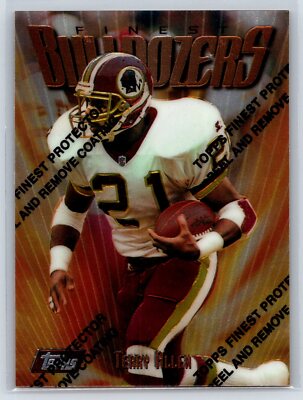 1997 Finest #10 Terry Allen Washington Redskins W/ Coating | eBay
