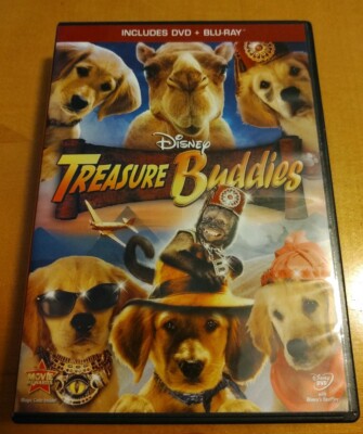 Disney Treasure Buddies, 2-Disc Set, DVD/Blu-ray. Never Played Free ...