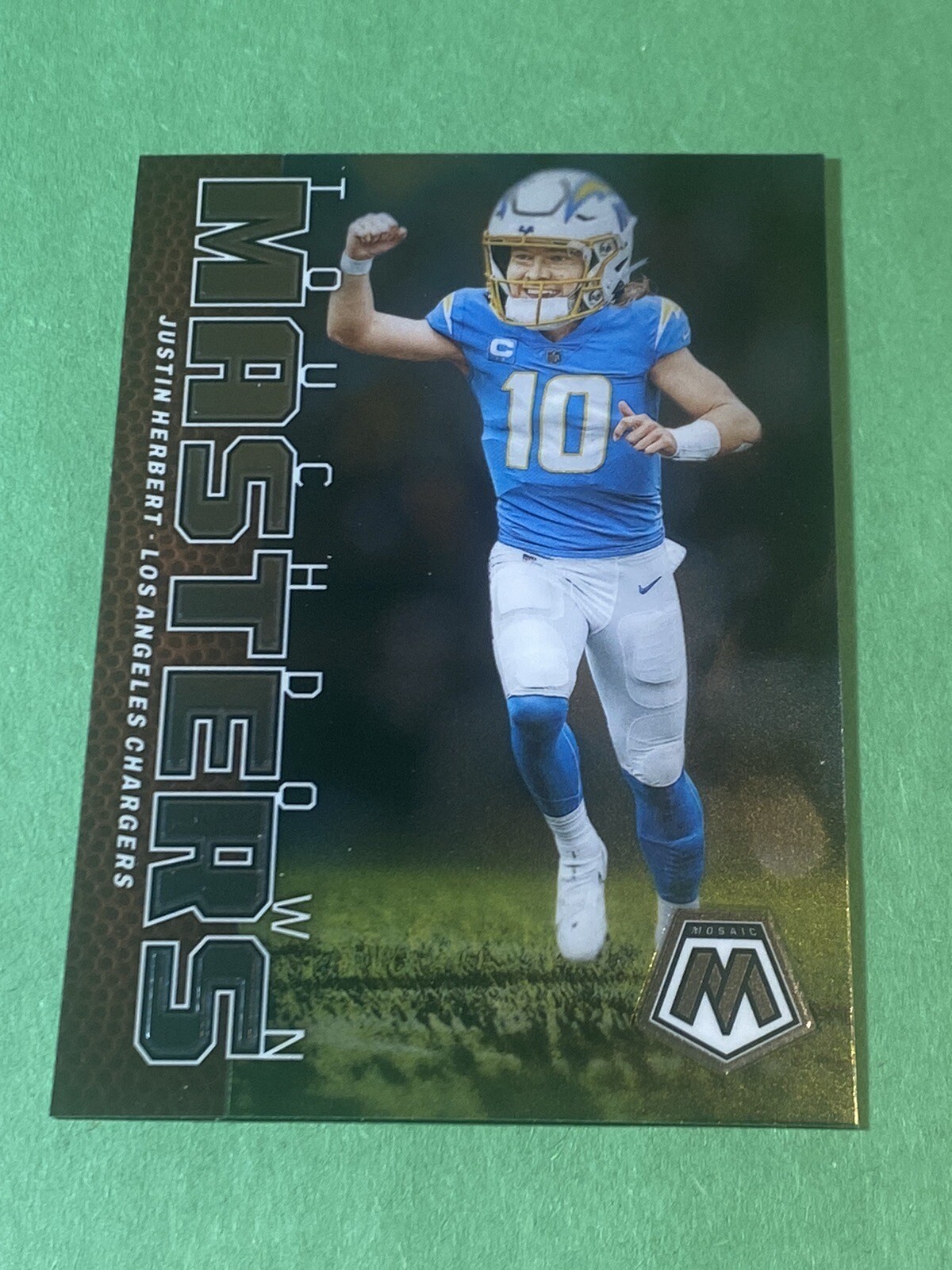 2023 Panini Mosaic Justin Herbert Touchdown Masters Insert #TM-JH ...