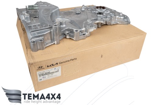 Genuine OEM Engine Timing Chain Cover For Hyundai Kia 2.0L 213502E740 ...