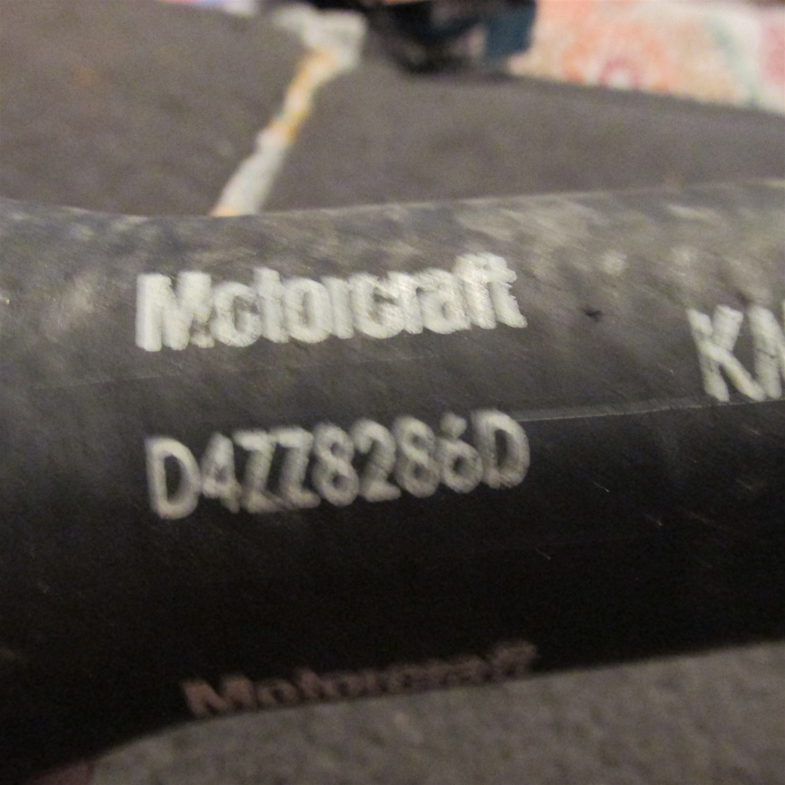 NOS 1974 - 1978 FORD MUSTANG II LOWER RADIATOR HOSE ASSEMBLY D4ZZ-8286 ...