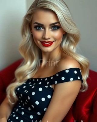 Blonde Girl Model Photo Risque 8x10 Art Print N534 | eBay