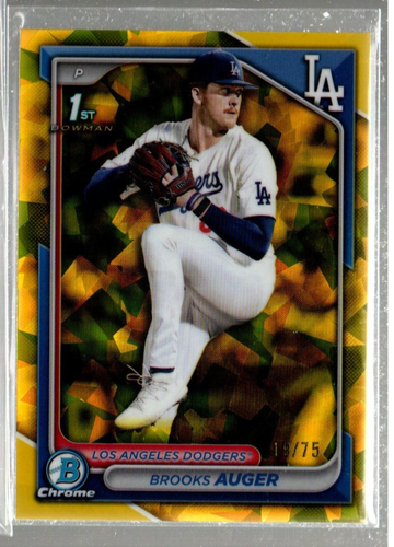 2024 Bowman Chrome Draft Sapphire Edition - Brooks Auger #BDC-192 ...
