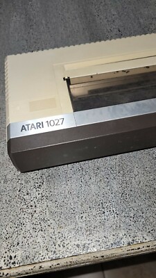 Vintage ATARI 1027 PRINTER Used and Untested | eBay