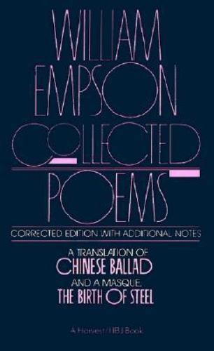 Collected Poems by William Empson (1950, Trade Paperback) for sale ...