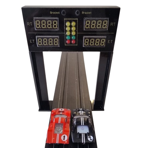 Drag Racing System for HO Slot Cars, Pinewood Derby or HotWheels ...