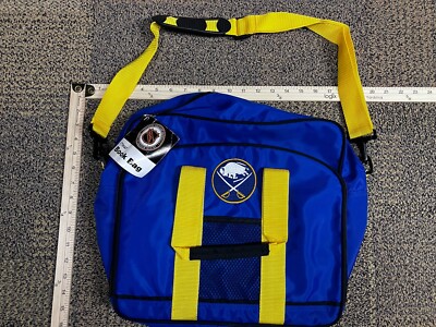 Vintage Mead NHL Buffalo Sabres Blue Backpack Book Bag Laptop Bag MADE ...