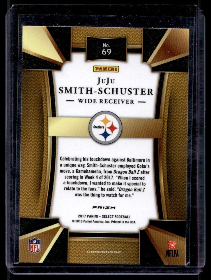 2017 Panini Select JuJu Smith-Schuster Rookie G35 #69 | eBay