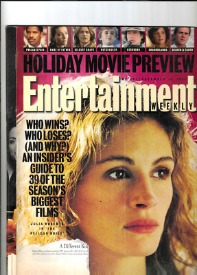 ENTERTAINMENT WEEKLY November 19 1993 Julia Roberts Oliver Stone Evan ...