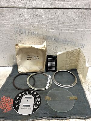 Harley Davidson Panhead Speedometer Tombstone Shovelhead FL FLH 1962 ...
