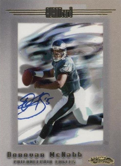 2001 Fleer Showcase - Avant Card Donovan McNabb #111 Autograph /300 (AU ...