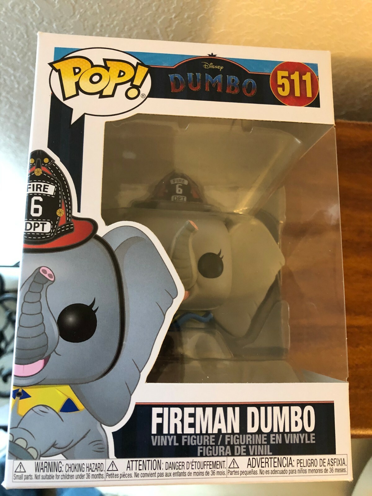 Funko! Pop Vinyl Figurine Dumbo Fireman Disney Dumbo New In Box, Never ...