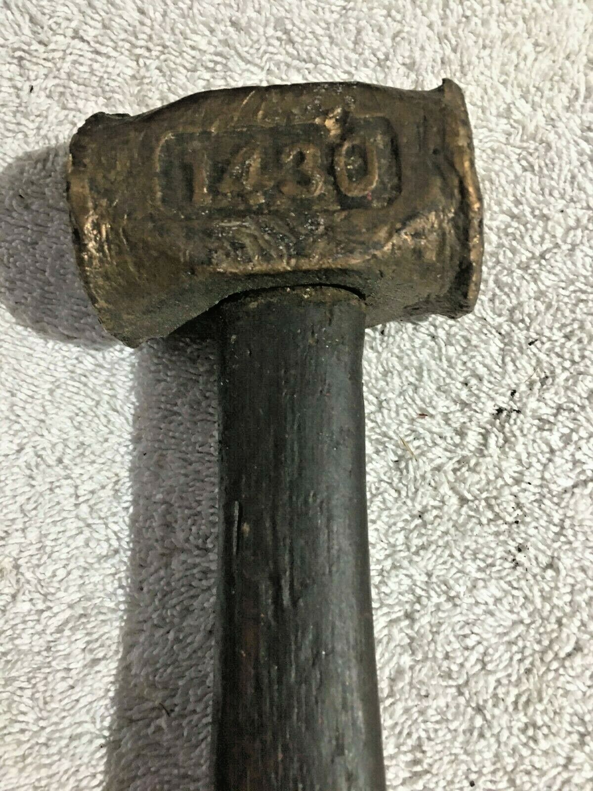 PROTO 1430 VINTAGE BRASS SPARKLESS HAMMER | eBay
