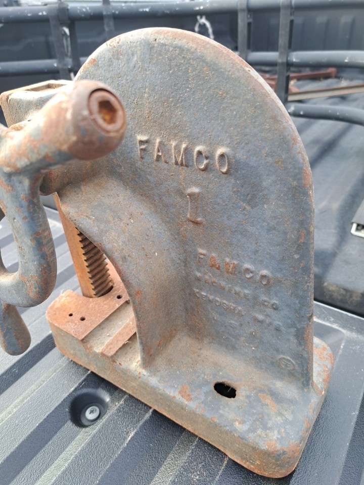 Famco Arbor Press. Very Heavy Duty. | eBay
