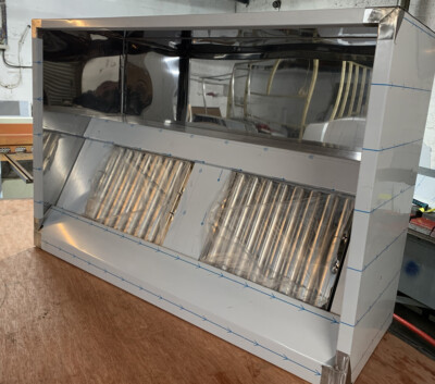 Box Canopy/Commercial Kitchen Extraction Canopy5ft/ hood 1500x500x500 ...