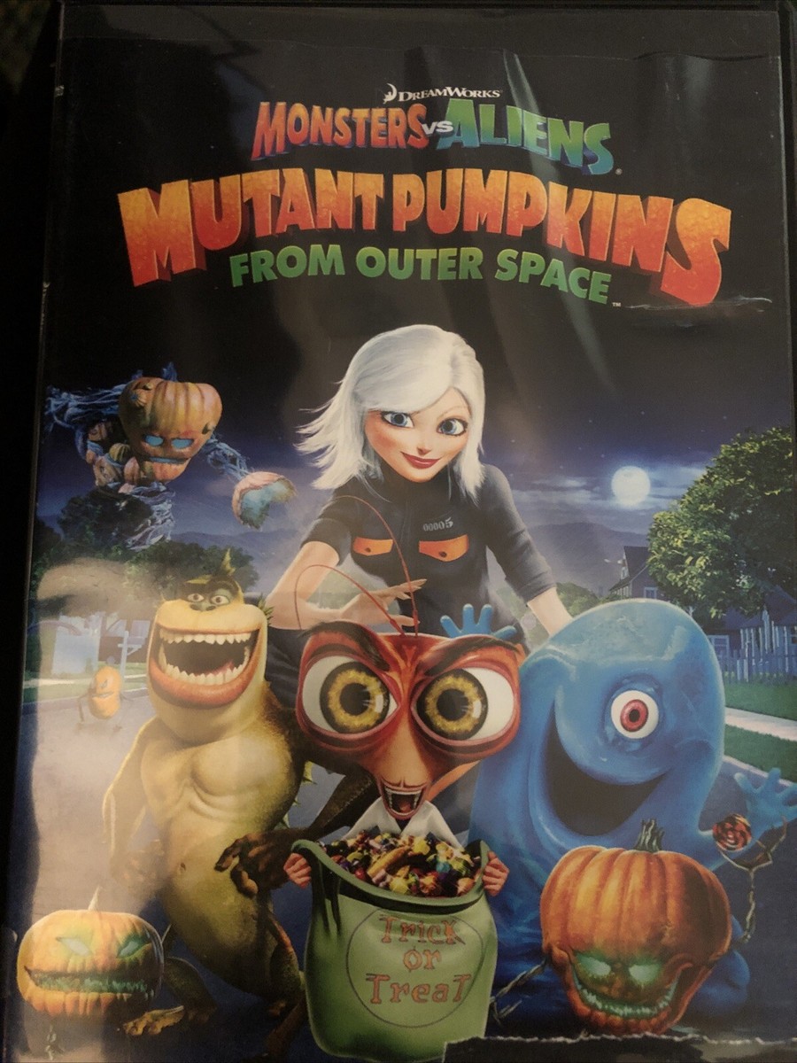 Monsters Vs Aliens Mutant Pumpkins From Outer Space Posters Pixar's