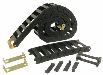 GENIE AERIAL PLATFORM LIFT CABLE TRACK TZ-34/20; 35 LINK ASSEMBLY PARTS ...