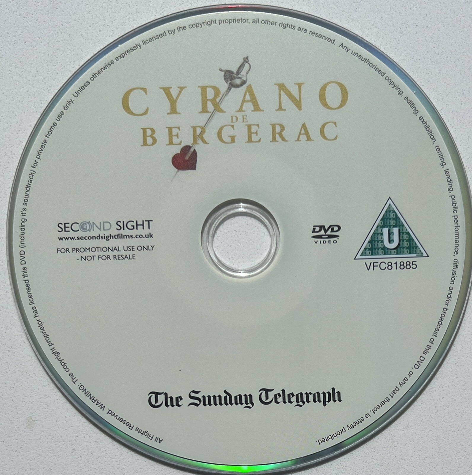 Cyrano de Bergerac - Gerard Depardieu - The Sunday Telegraph ...