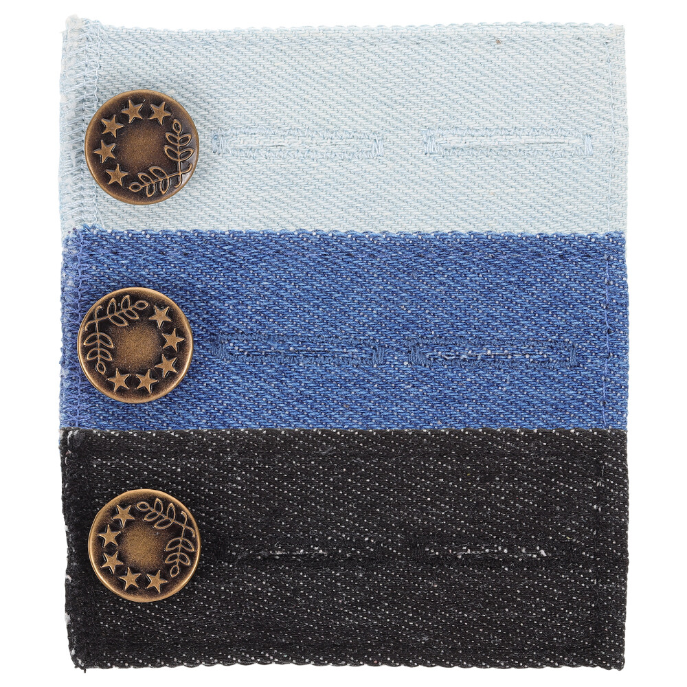 3 PCS Man Pregnant Woman Elastic Waist Extenders Men Stretch Jeans Mens ...