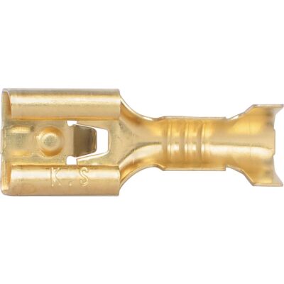 OEX Crimp Terminal Female Blade Brass Terminal Entry 6.3 X 0.8mm Non ...