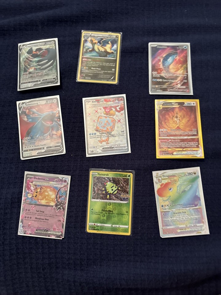 Lot Of Pokémon Cards | EX, V, Full Art, Alt Art, Binders, Sleeves And ...
