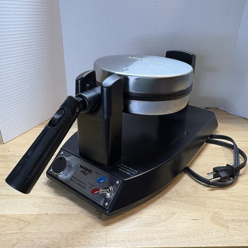 Waring Pro Professional Waffle Maker Model WWM400 Rotating Tested ...